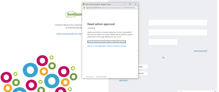 Troubleshooting single sign-on (SSO) - Kerboodle help and support